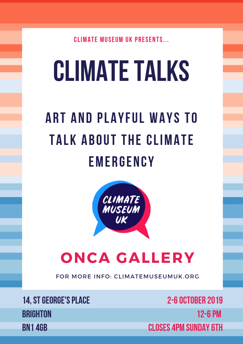 Climate Talks exhibition – Climate Museum UK
